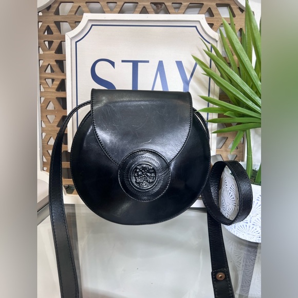 Fendi | Bags | Vintage Black Fendi Round Crossbody | Poshmark